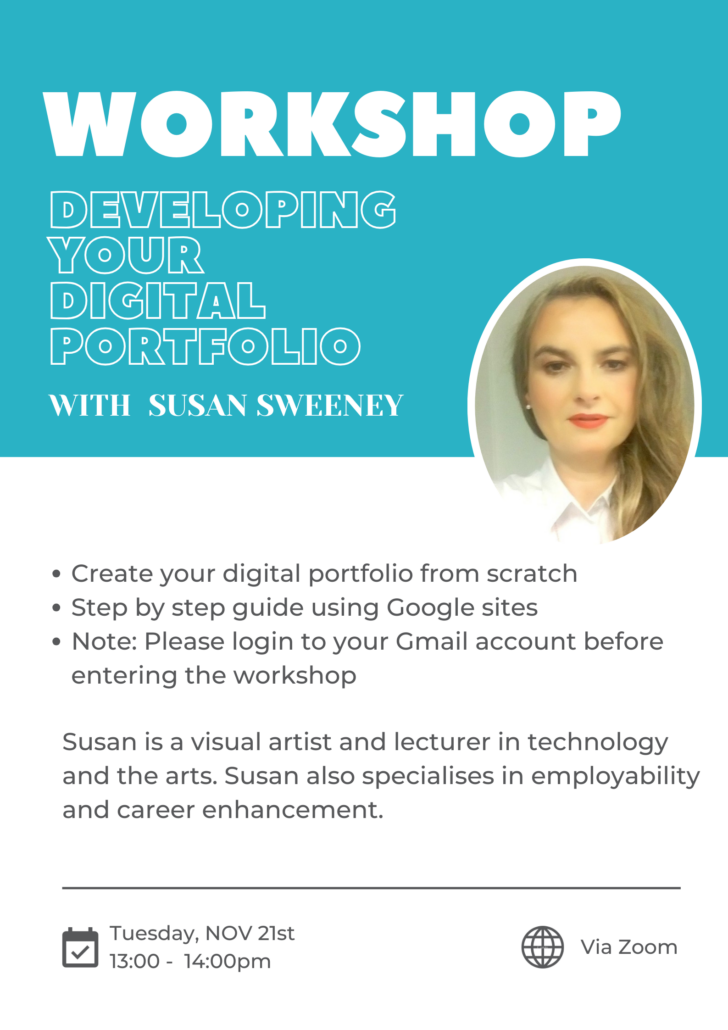 2 Part Workshop Series: Developing your Digital Portfolio and LinkedIn ...